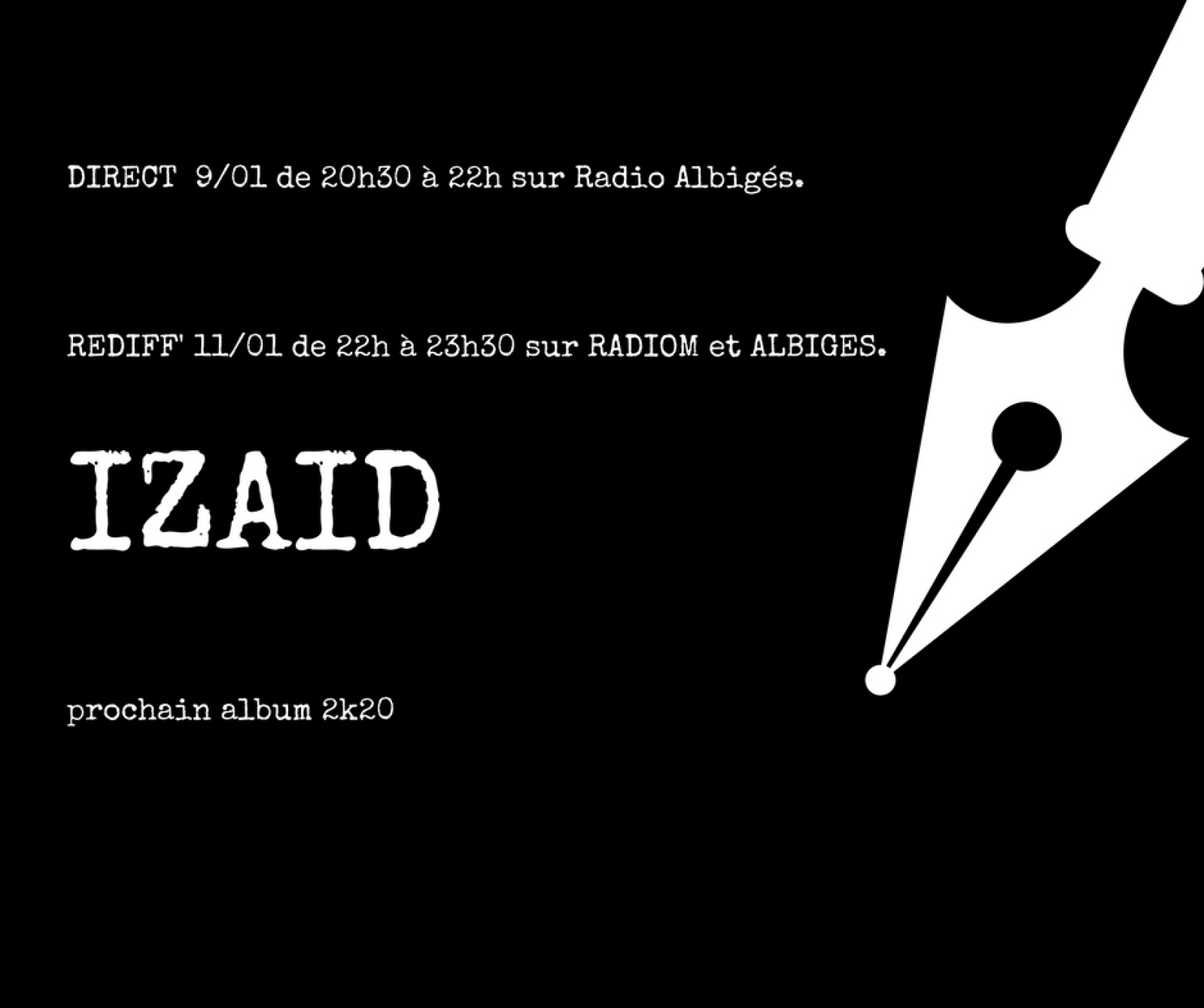 Izaid • RADIOM - la radio active étudiante // Castres - Mazamet